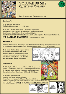 Volume 90 SBS Question Corner – The Library of Ohara