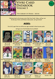 Vivre Card Databook – Vol. 5 (all the new information!) – The Library ...