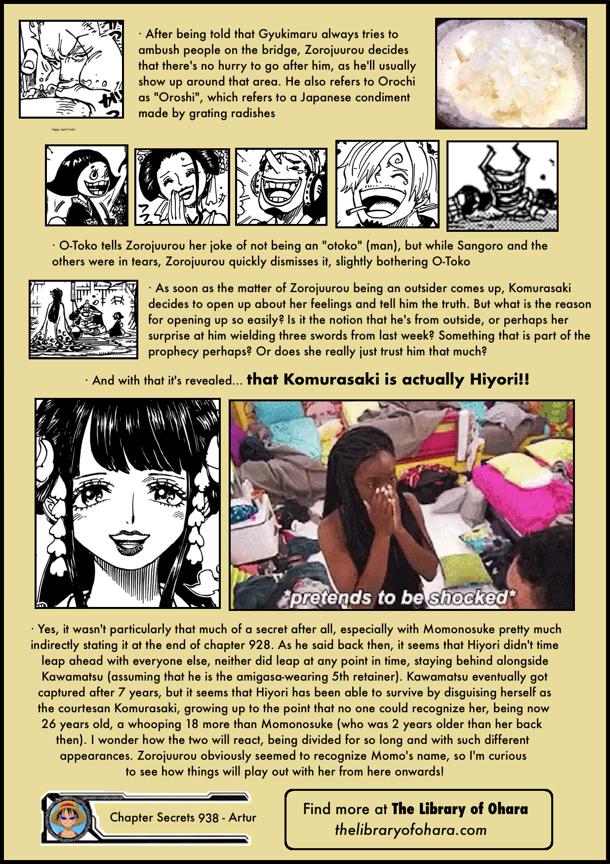 Chapter Secrets – Chapter 938 in-depth analysis – The Library of Ohara
