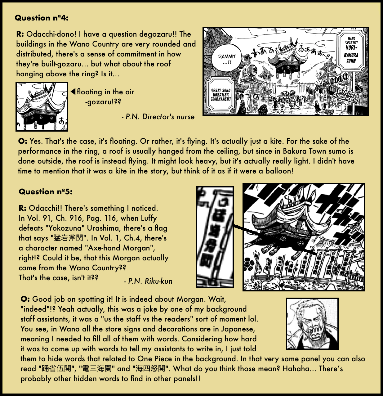 Volume 92 SBS Question Corner – The Library of Ohara