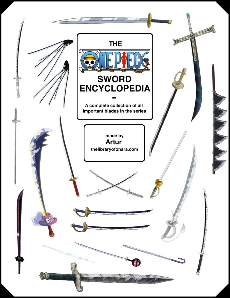 THE ONE PIECE SWORD ENCYCLOPEDIA – A Complete Collection of Every Sword ...