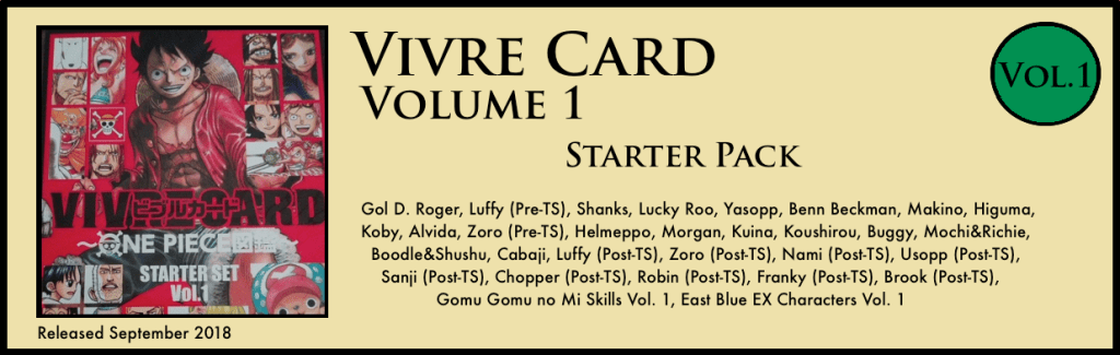 Vivre Card Databook – The Library of Ohara