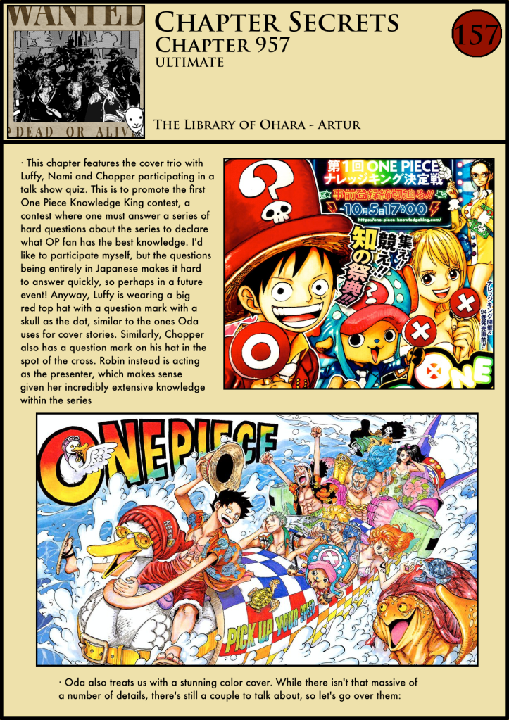 Chapter Secrets – Chapter 957 in-depth analysis – The Library of Ohara