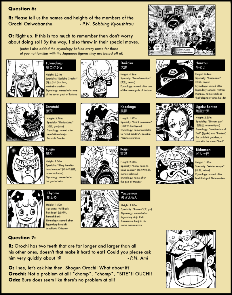 Volume 97 SBS Question Corner – The Library of Ohara