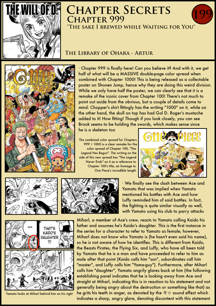 Chapter Secrets – Chapter 999 in-depth analysis – TALKING ABOUT THE ...