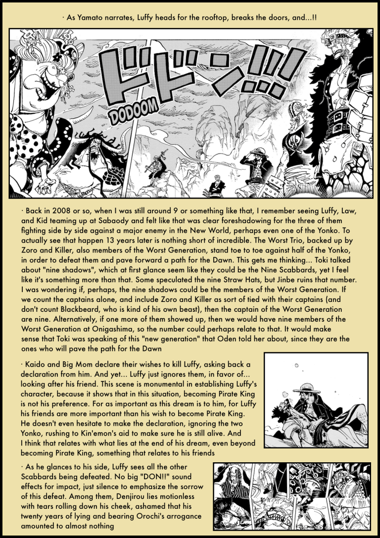 Chapter Secrets – CHAPTER 1000 IN-DEPTH ANALYSIS (explaining Luffy’s ...