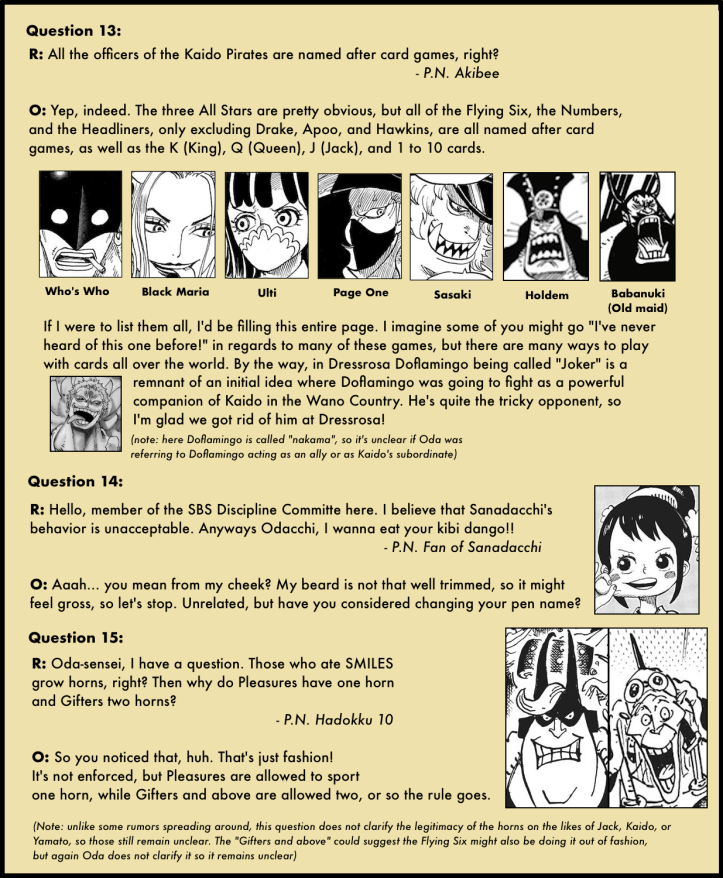 Volume 98 SBS Question Corner – The Library of Ohara