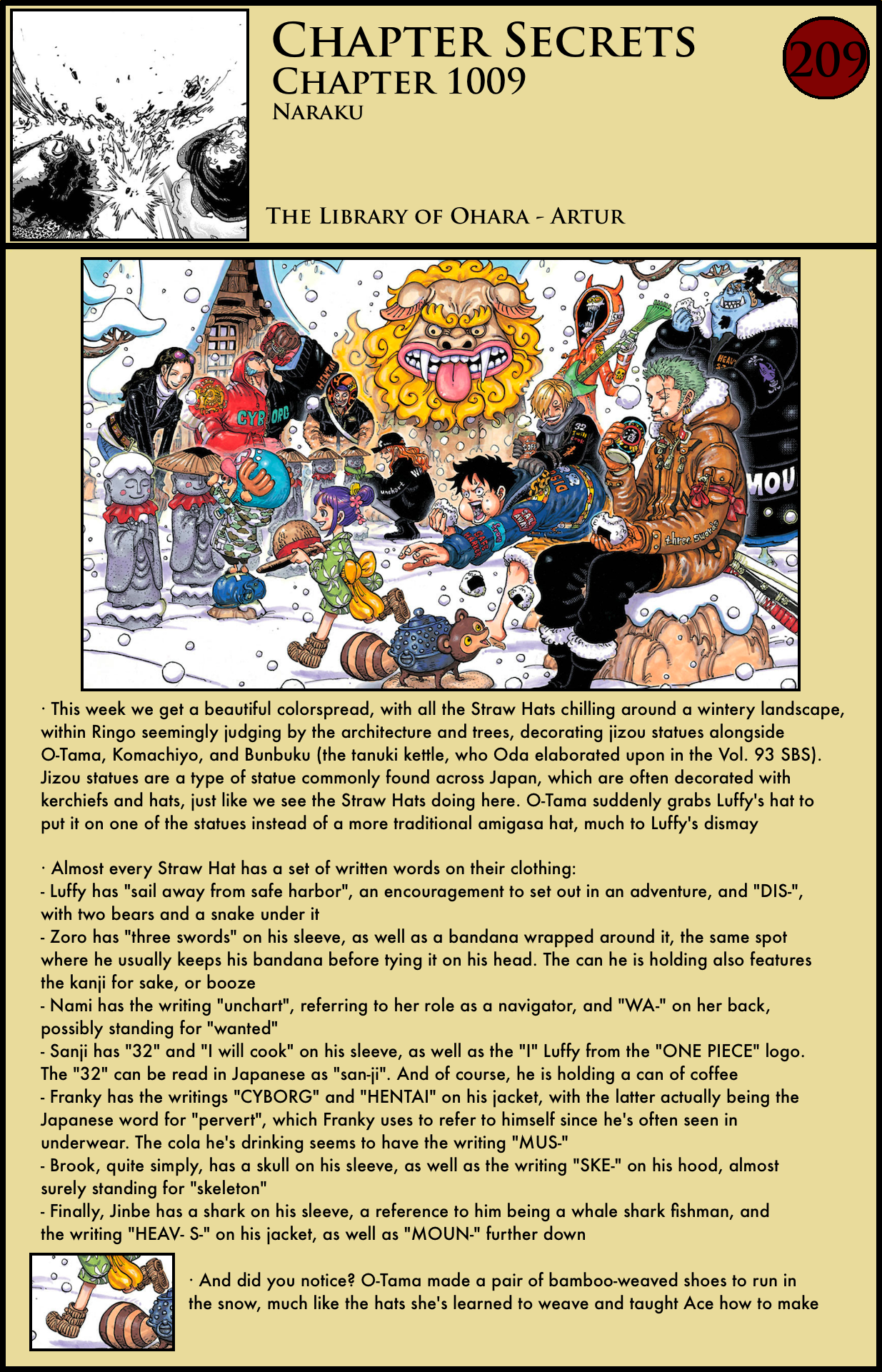 Chapter Secrets – Chapter 1009 in-depth analysis – The Library of Ohara