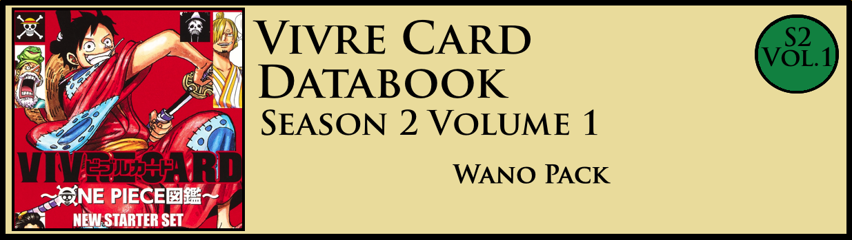 Vivre Card Databook – The Library of Ohara