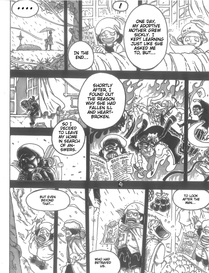 One Piece “What If: Kaido Arrived at Marineford” – A fan manga by Ricky ...
